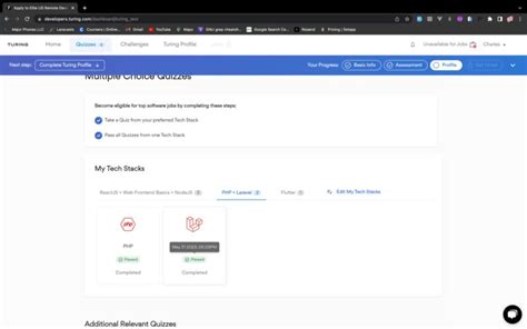 Charles A Boakye On Linkedin Passed Another Turing Stack Php Laravel It Wasnt As Easy As I