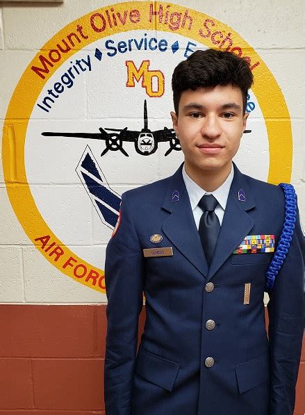 Chain Of Command Afjrotc Nj 20172 Mount Olive High School