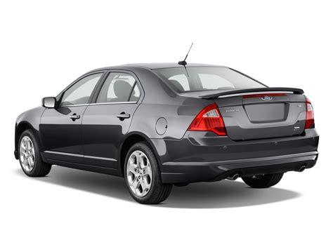 Image 2012 Ford Fusion 4 Door Sedan SE FWD Angular Rear Exterior View