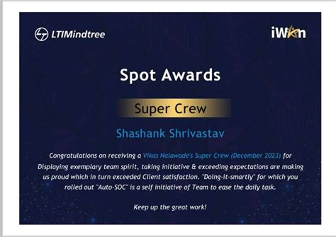Shashank Shrivastav On Linkedin Supercrew