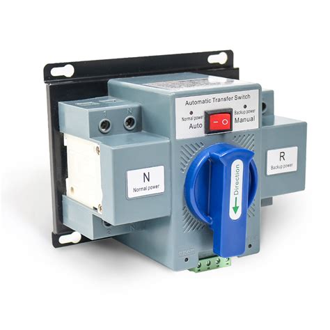 Electrical Transfer Switch Ats 220v 2 Pole 63a Surge Protection Switch