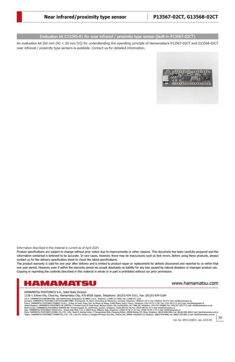 I2c Interface Compatible Ingaas Photodiode Built In Led Type At Best Price In Gurgaon