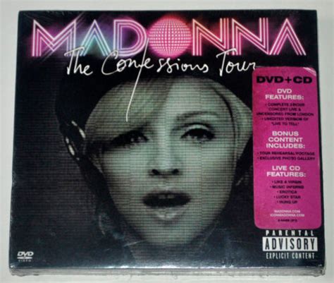 Philippines Madonna The Confessions Tour Dvd Cd Sealed Pop Scarce Ebay