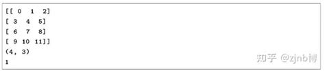 数据分析与python之三：numpy 数组的索引与切片 知乎