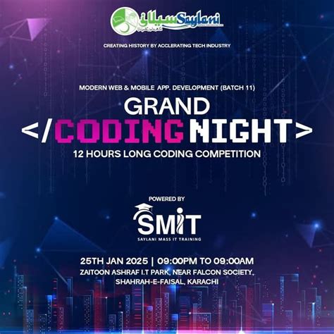 Alhan Dilshad On Linkedin Hackathon Codingnight Saylaniitpark
