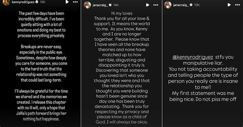 Full Timeline Of Jana And Kennys Break Up After Love Island Usa