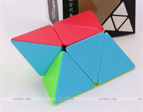 Qiyi 2x2x2 Pyraminx Cube Pyramid Puzzle Intellectual Toy Magic Cube []
