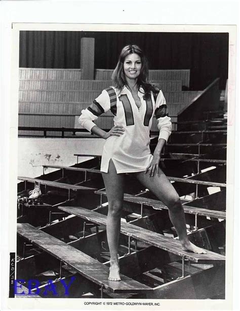 Raquel Welch Sexy Leggy Barefoot Vintage Photo Kansas City Bomber