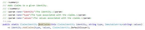 Openiddict Cant Find Method Addclaims On Extension Class Openiddictextensions Stack Overflow