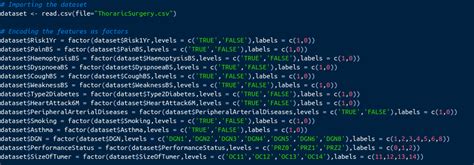 Thoracic Surgery With Machine Learning Thoracicsurgery