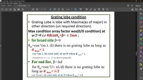 array factor broadside and endfire array youtube