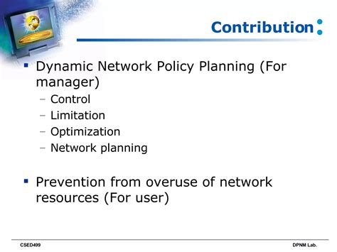 Network Performance Forecasting System Ppt