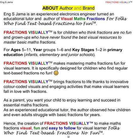 [video] Visual Maths Fractions — For Visual Learner Folks™ Who Find Text Based Fractions No Fun