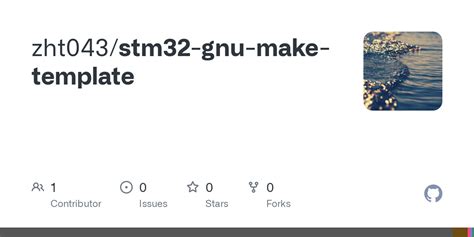 Github Zht Stm Gnu Make Template