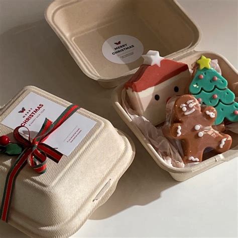 제이위드 🎅🏻크리스마스 비누 선물세트1개~4개🎄 위시버킷