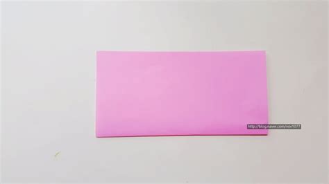 하트에 날개를 달아 색종이 날개 하트 접기 선물용 하트 네이버 블로그