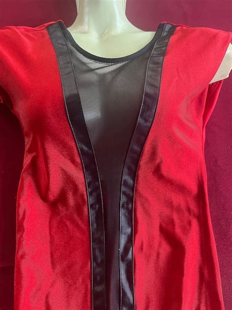 Red Teddy Red Bodysuit Sexy Bodysuit Sexy Lingerie Gem