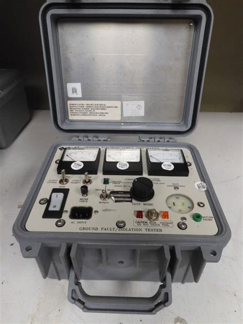 Ground Fault Isolation Tester Bullseye Calibration