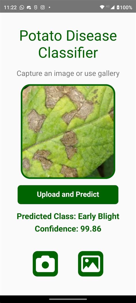 Github Aradhyasakalley Potato Disease Classification A Mobile App That Uses Advanced Neural