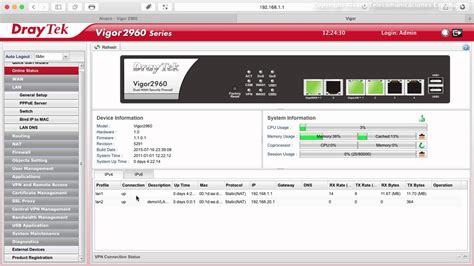 Vigor 2960 Configurar Una VLAN YouTube