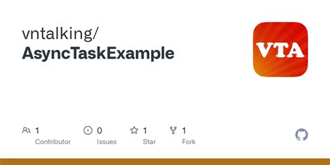 GitHub Vntalking AsyncTaskExample