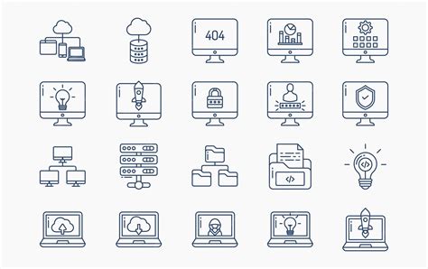 Premium Vector Software Development And Programming Vector Icon Illustration