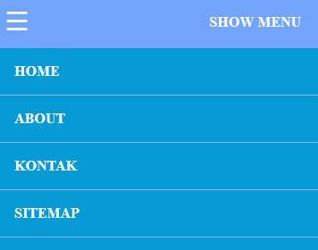 Navigasi Hidangan Responsive Dropdown Untuk Blogger Tanpa Javascript Radical Masculinity