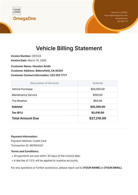 Free Philippines Billing Statement Format Template To Edit Online