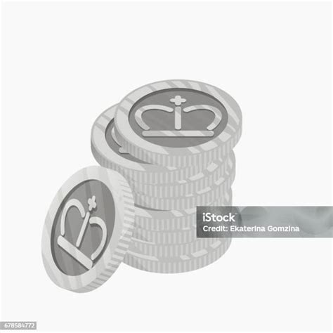 3d 아이콘 위에 은색 왕관과 함께 실버 동전의 스택 우승 상입니다 최고의 선택 배지입니다 벡터 일러스트입니다 금 금속에 대한 스톡 벡터 아트 및 기타 이미지 Istock