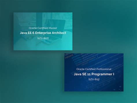 Oracle Java Certification Exam Preparation Courses Tests Training