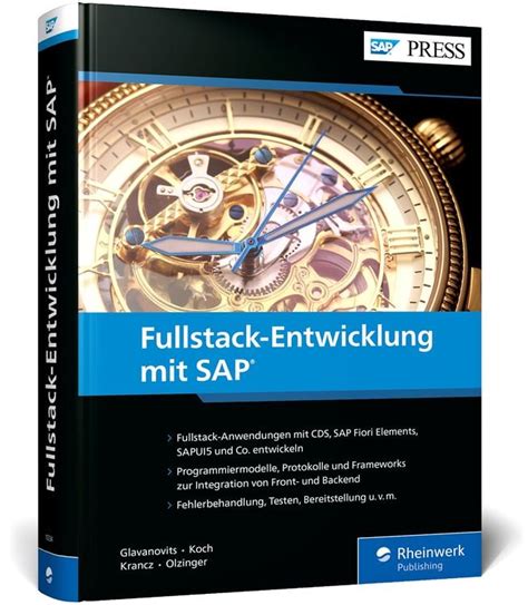 Fullstack Entwicklung Mit Sap Online Kaufen