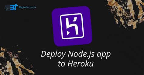 deploying a node js app to heroku a step by step guide