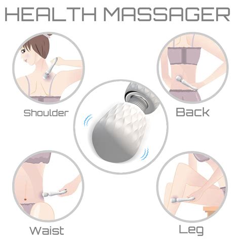 Personal Wand Massager With Multi Speeds Powerful And Relieve Muscle Tension And Fatigue Massager