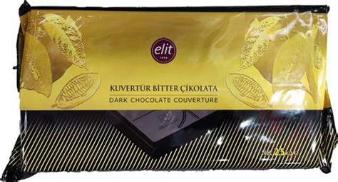 შოკოლადის ფილა 2 5 კგ შავი კუვერტური Roma • რომა