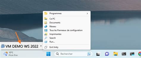Découverte Du Mode Unity De Vmware Workstation Pro Player