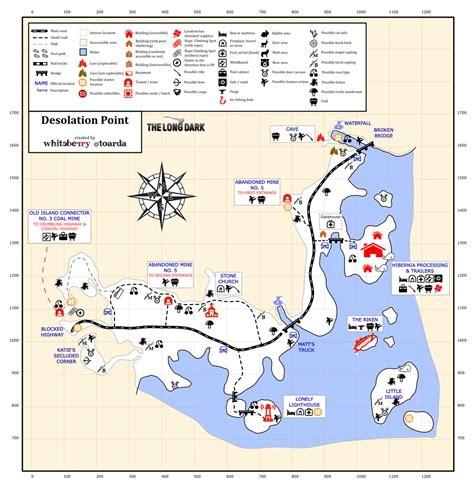 The Long Dark 地図 The Long Dark Interactive Map Ycqre