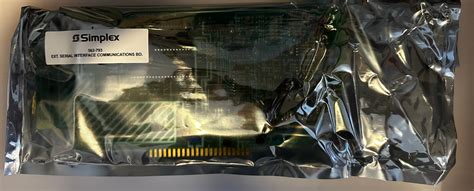 Simplex 562 793 Fire Alarm Ext Serial Interface Communications Board