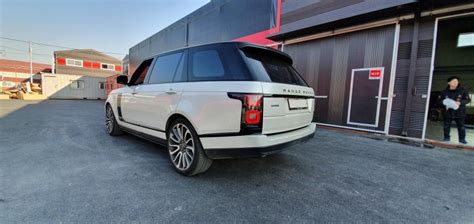 랜드로버 레인지로버 보그 4세대 블랙 패키지 몰딩 교체 And 테일램프 신형컨버젼 부산 랜드로버 튜닝 신형개조 전문 아트엠 네이버 블로그