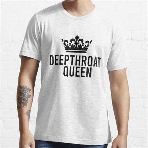Deepthroat Queen Für Frauen Erwachsenes Unhöfliches Humorgeschenk T