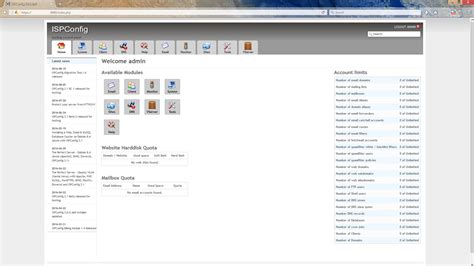 Update Ispconfig 3 Control Panel Linux Portal