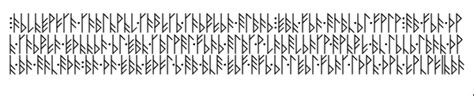 A Test Of A Runic Script For My New Conlang R Neography