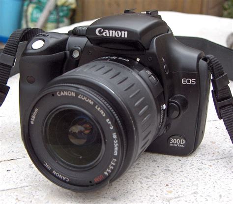 Digital Slr Reduced Price Dslr Canon Eos 300d Digital Rebel 2