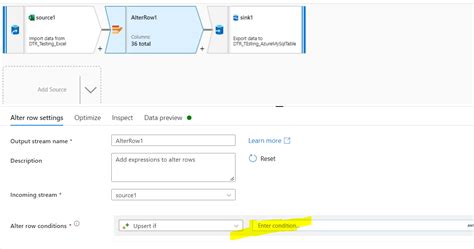 Upsert Into Mysql Table As Sink And Excel In Blob As Source In Mapping Data Flows Microsoft Qanda