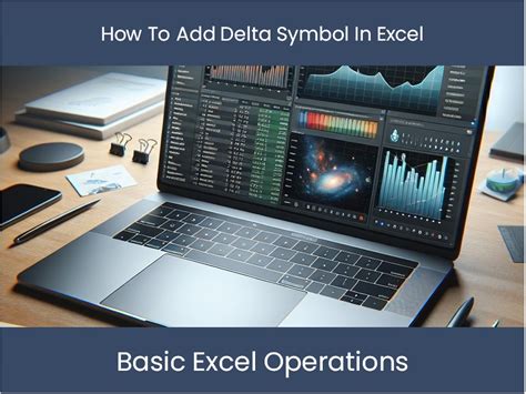 Excel Tutorial How To Add Delta Symbol In Excel Excel Excel Tutorial How To Add Delta Symbol In Excel Excel