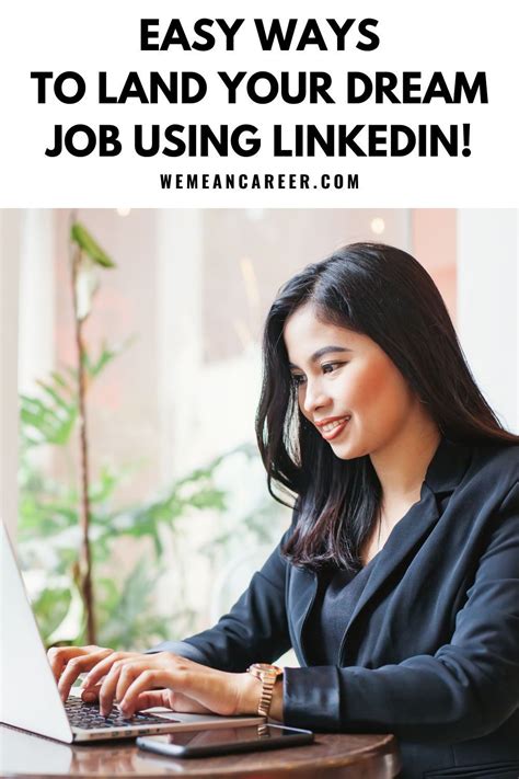 How To Get A Job Using Linkedin Job Search Tips Job Search Linkedin Job Search