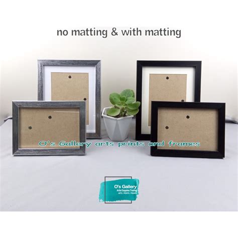 6r 6x8 Picture Frame Stand Wall Hang Landscape Or Portrait With