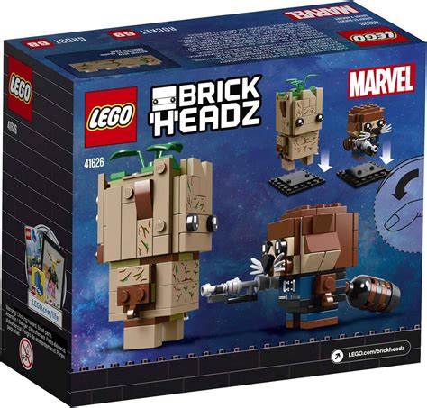 LEGO Brickheadz Groot Rocket Building Kit Pieces Multicolor Buy Best Price In UAE Dubai
