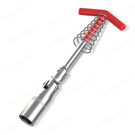 Spark Plug Removal Tool 16mm T Bar T Handle Flexible Spanner Socket Wrench Set