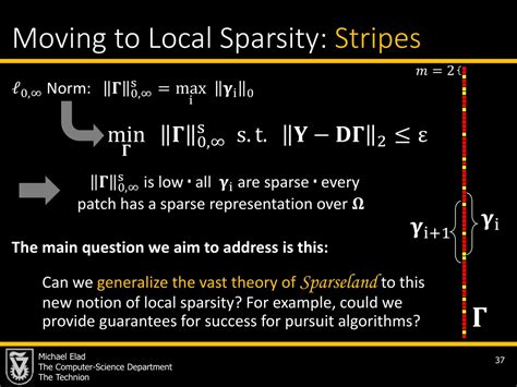 Ppt Sparse Modeling Of Data And Its Relation To Deep Learning