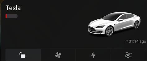 Low Battery Indicator In Tesla Android Widget Tesla Motors Club